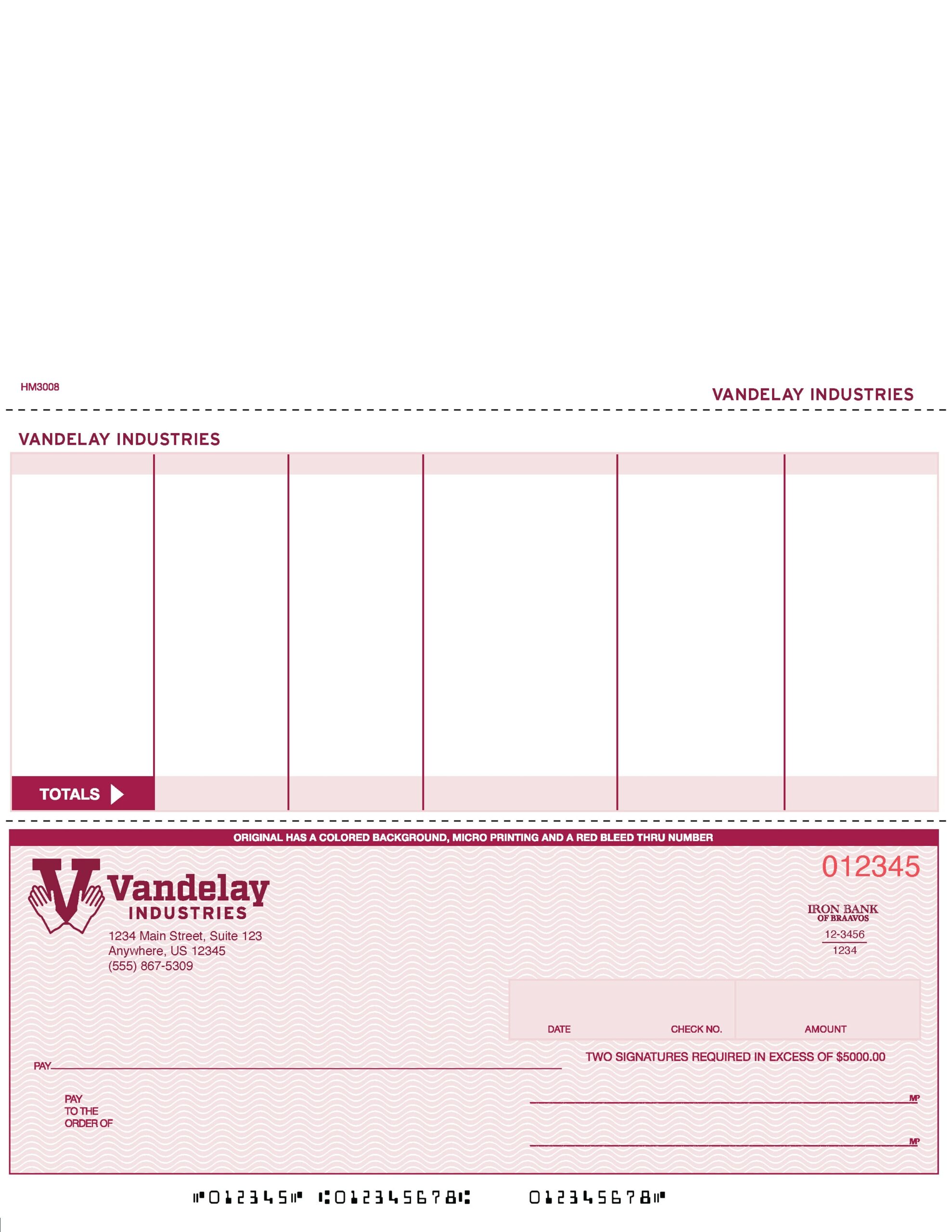 Security Check Paper - CBF Print Solutions Inc.