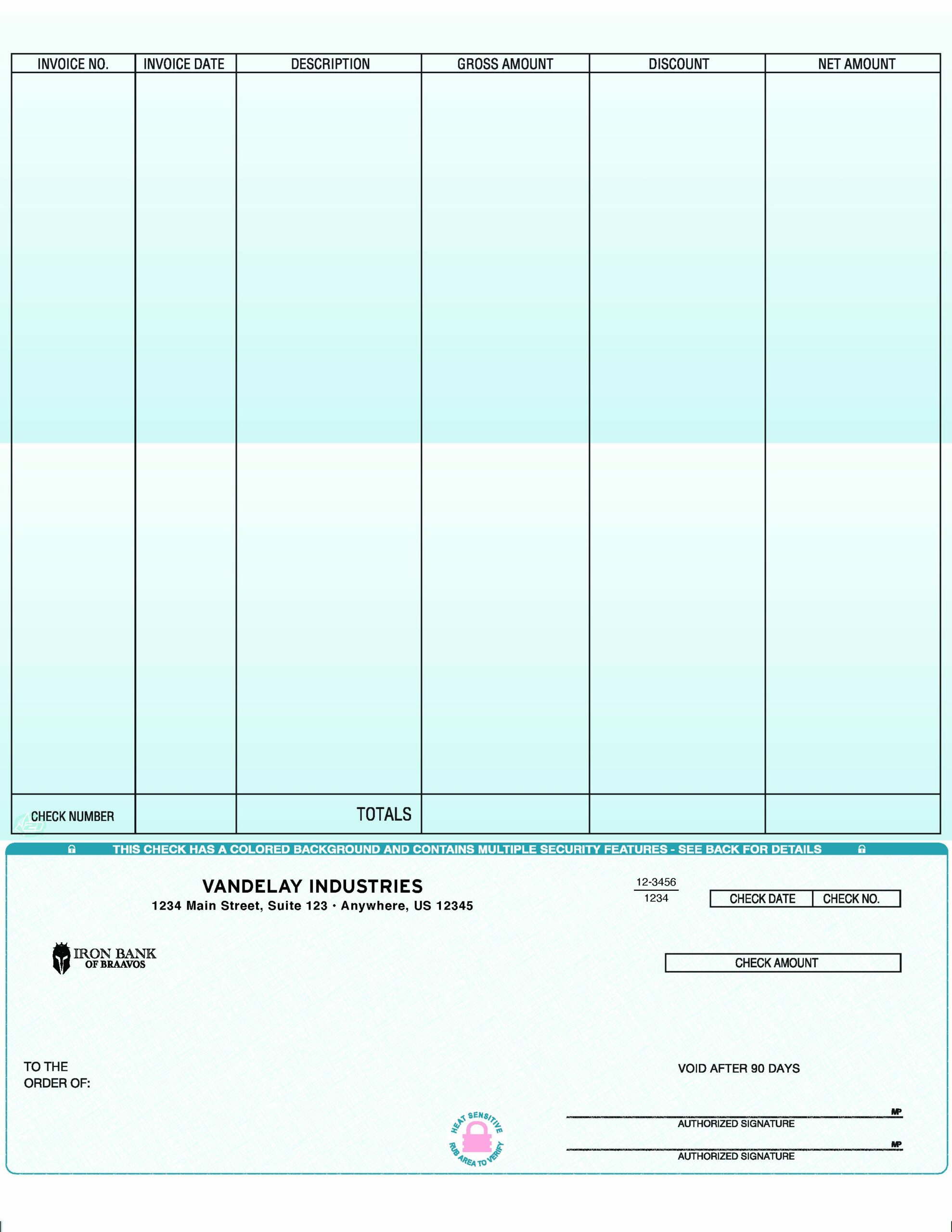 Security Check Paper - CBF Print Solutions Inc.
